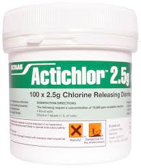 Actichlor™ Plus chlorine disinfectant Tablets - Greenway Supplies